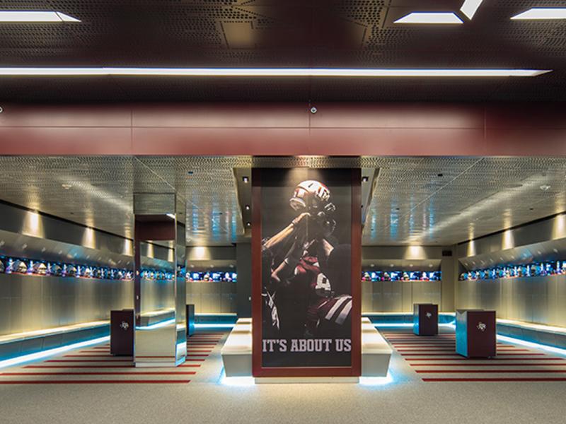 Texas A&M University Bright Football Complex - PC Sports